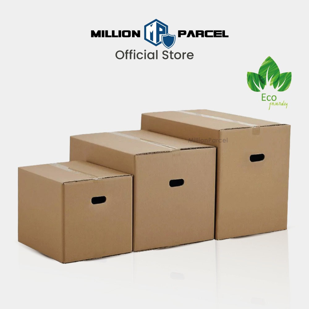 Double Wall Moving House Carton Box 4 Size | Cardboard Box | Moving Box ...