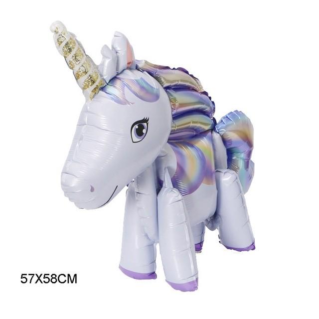 My little pony unicorn horse pony inflatable 3D balloon birthday party ...