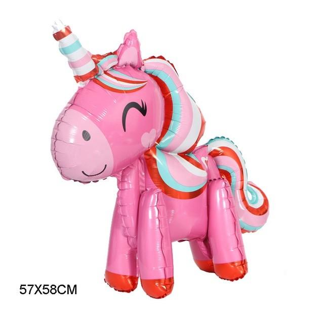 My little pony unicorn horse pony inflatable 3D balloon birthday party ...