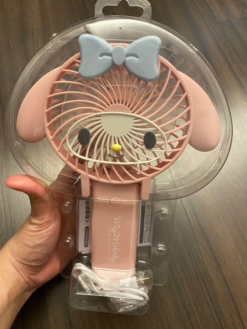 My melody 2 way handy fan, Hobbies & Toys, Collectibles & Memorabilia ...