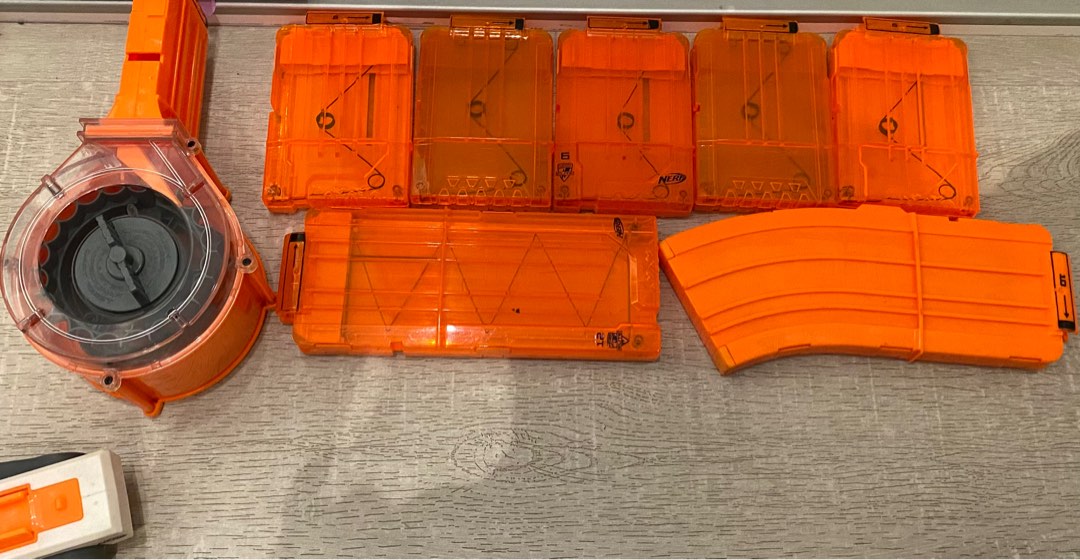 Nerf gun magazines, Hobbies & Toys, Toys & Games on Carousell