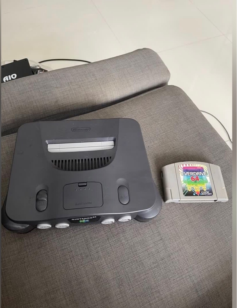 Nintendo N64 RGB Modded with Everdrive, Video Gaming, Video Game ...