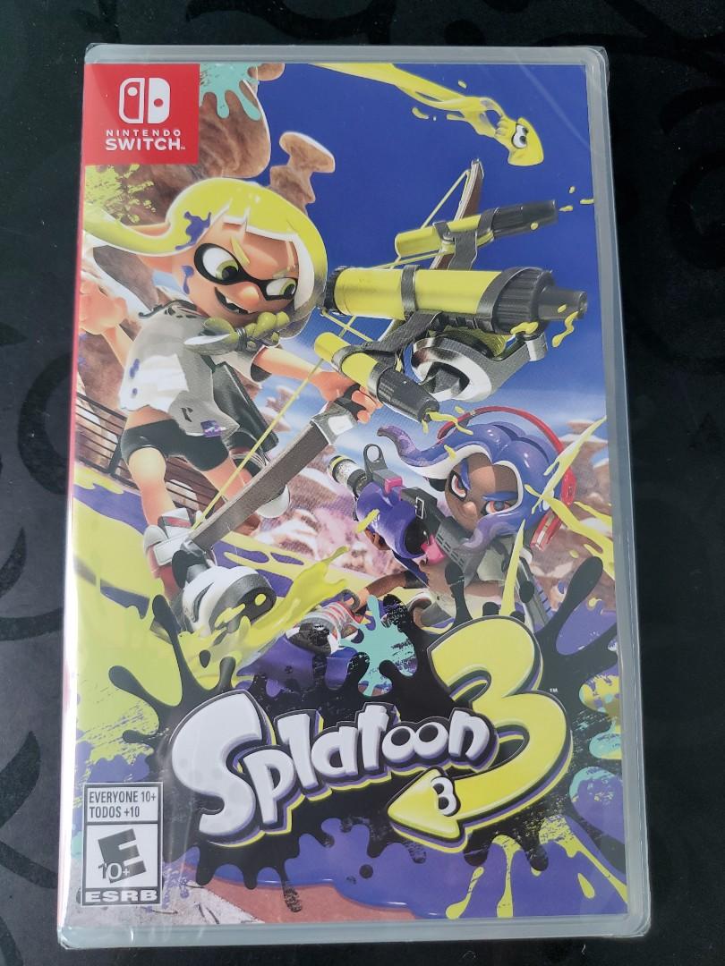 (SG Copy) Nintendo switch game splatoon 3, Video Gaming, Video Games ...