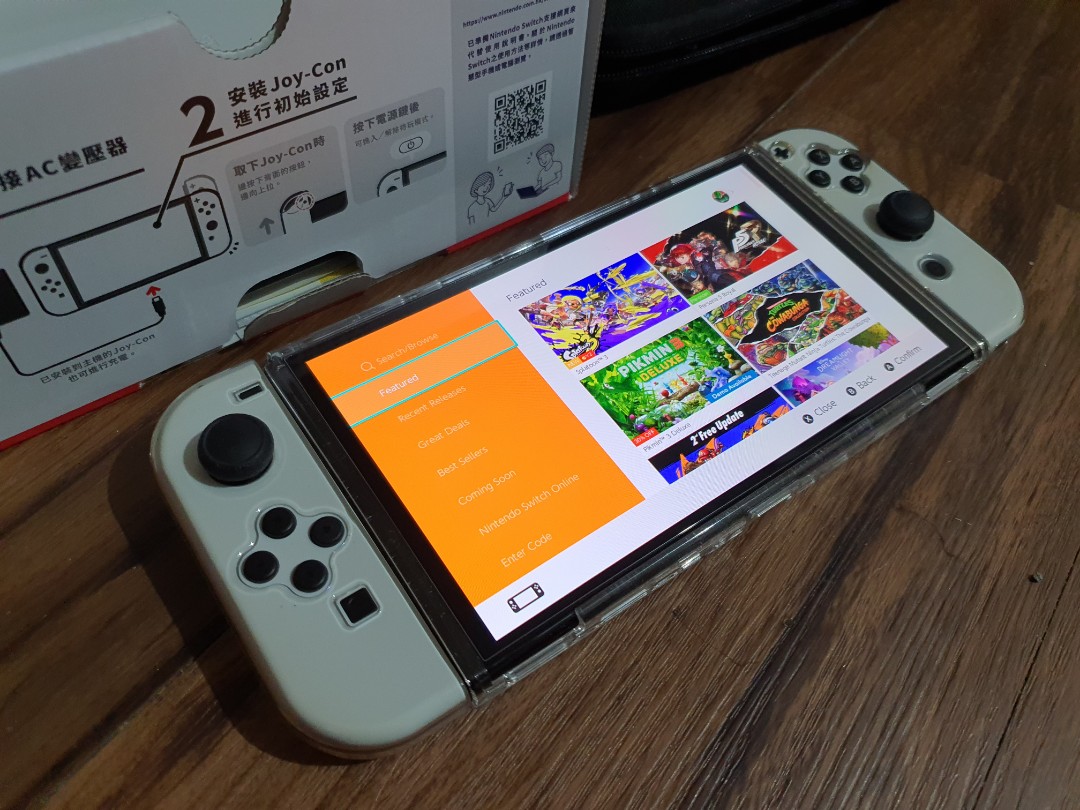 Nintendo switch OLED like new, Video Gaming, Video Game Consoles ...