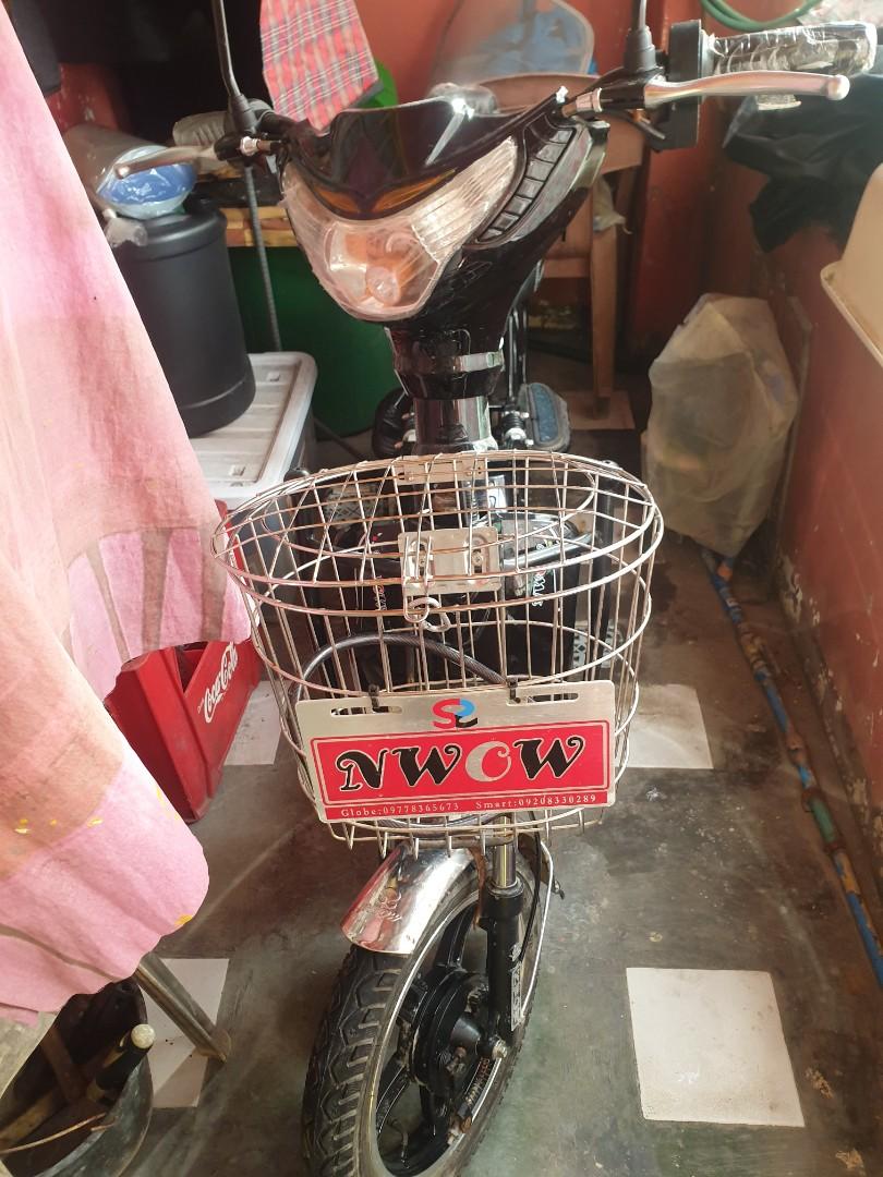 NWOW EBIKE GB2 BLACK, Motorbikes, Motorbikes for Sale on Carousell