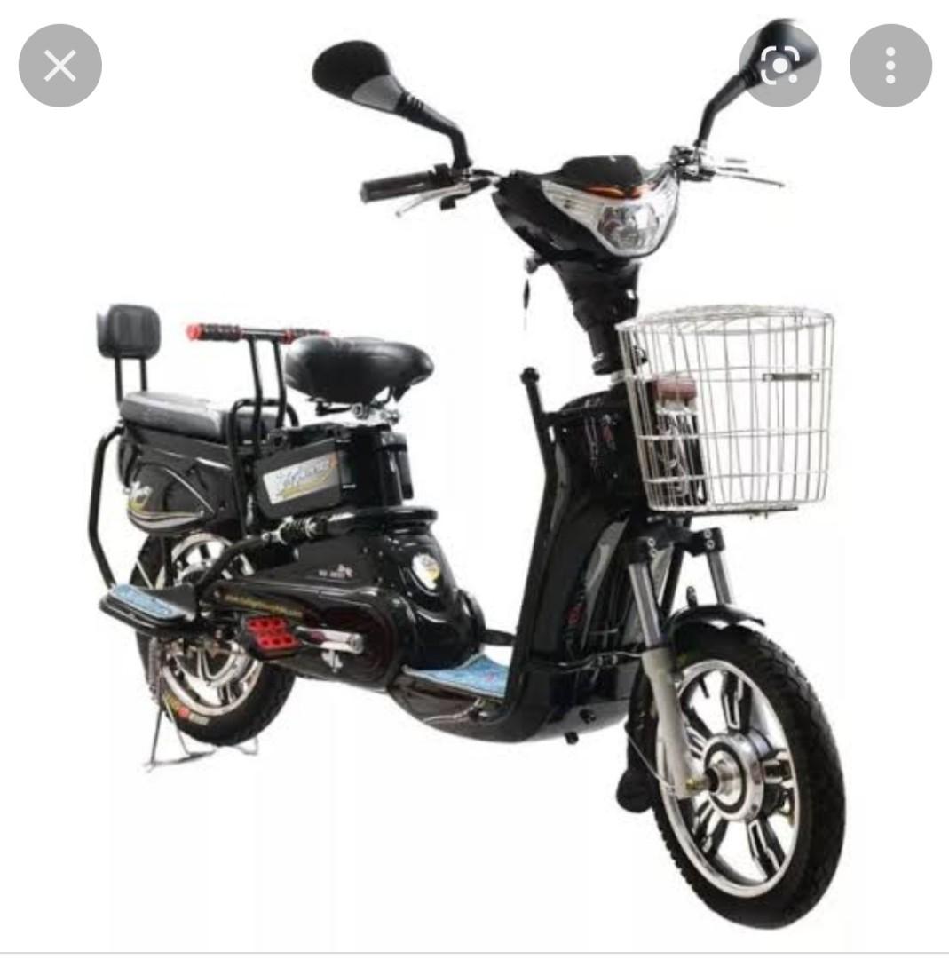 NWOW EBIKE GB2 BLACK, Motorbikes, Motorbikes for Sale on Carousell