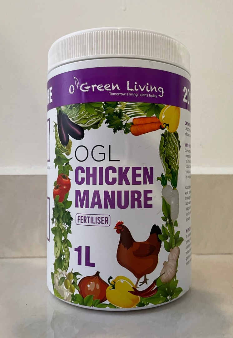 O Green Living Chicken Manure fertiliser, Furniture & Home Living ...