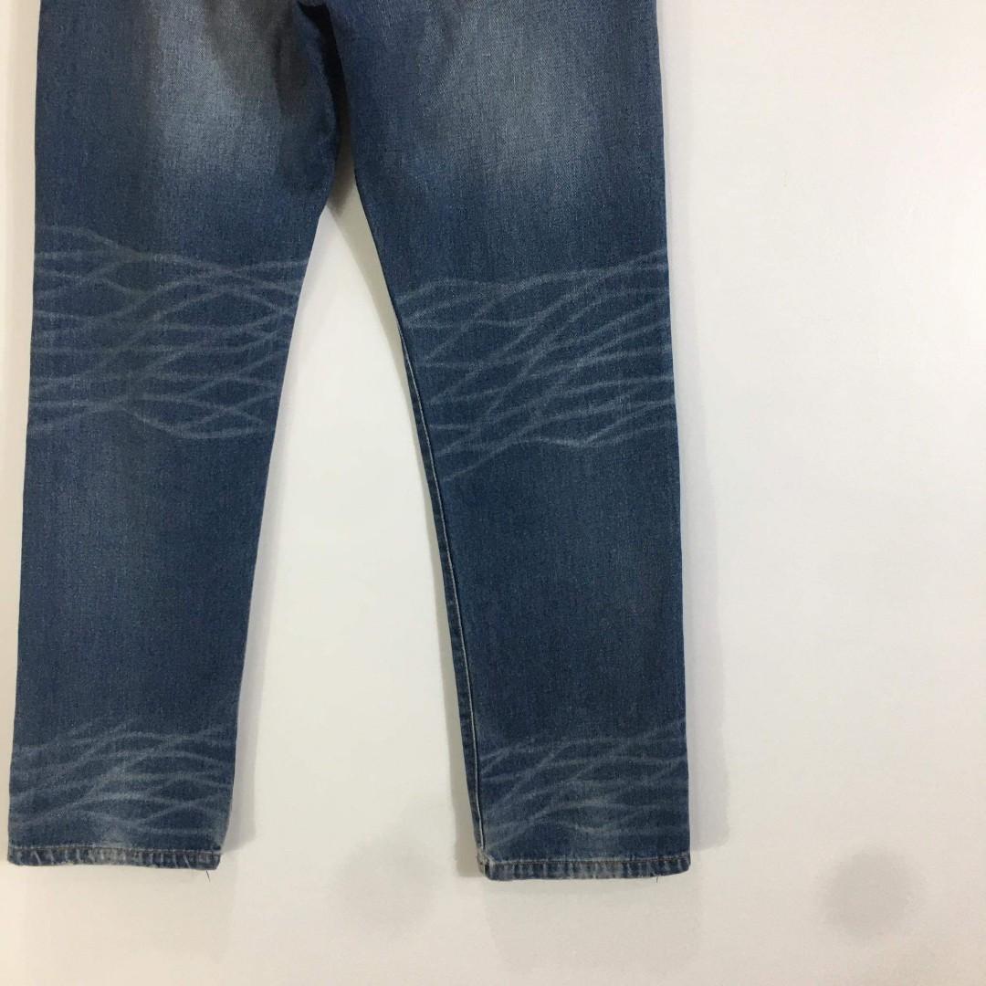 OG Bape 2000's denim script jeans, Men's Fashion, Bottoms, Jeans on ...