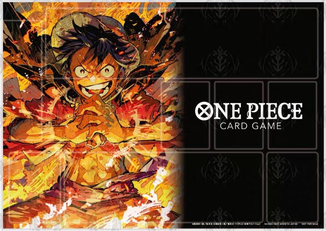 One Piece Trading Card Game TCG Playmat Crews Logo, Hobbies & Toys ...