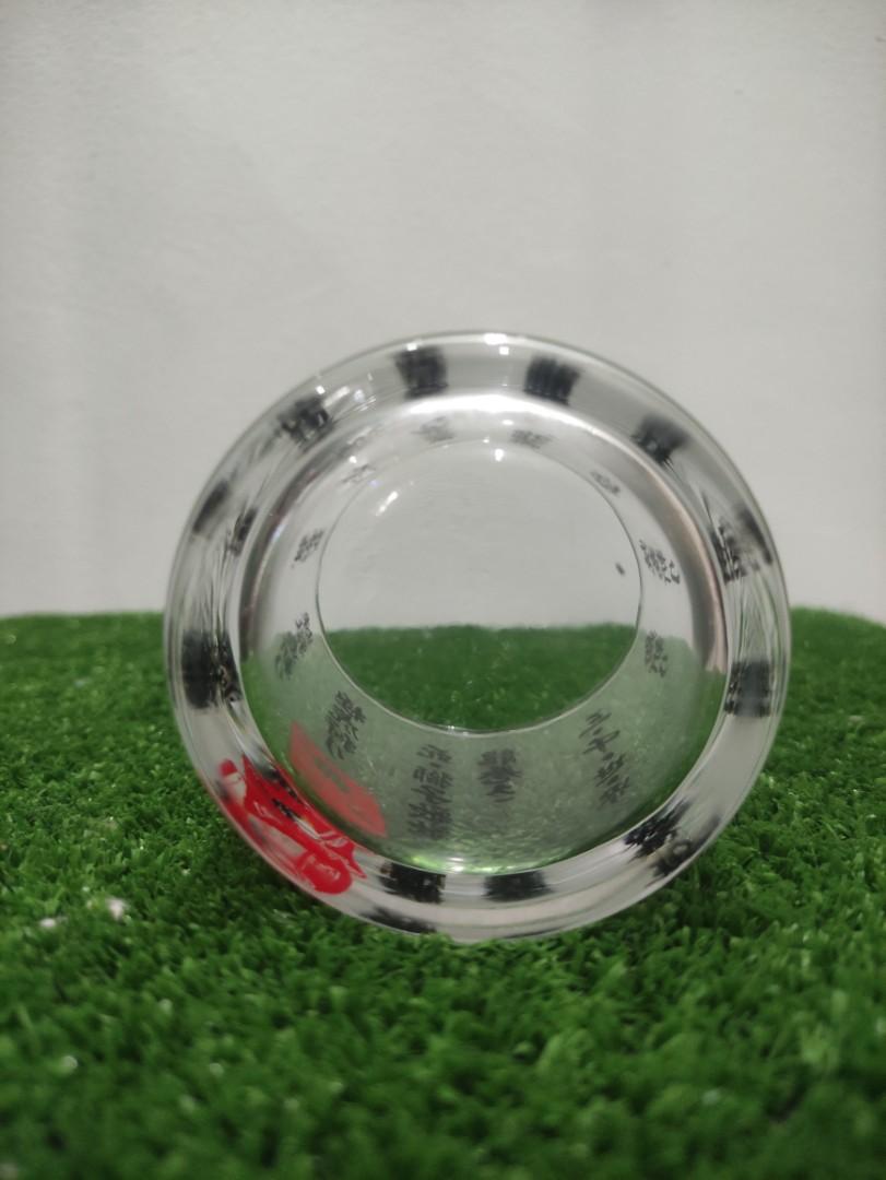 One piece zoro cawan / cup glass (gold sticker), Hobbies & Toys ...