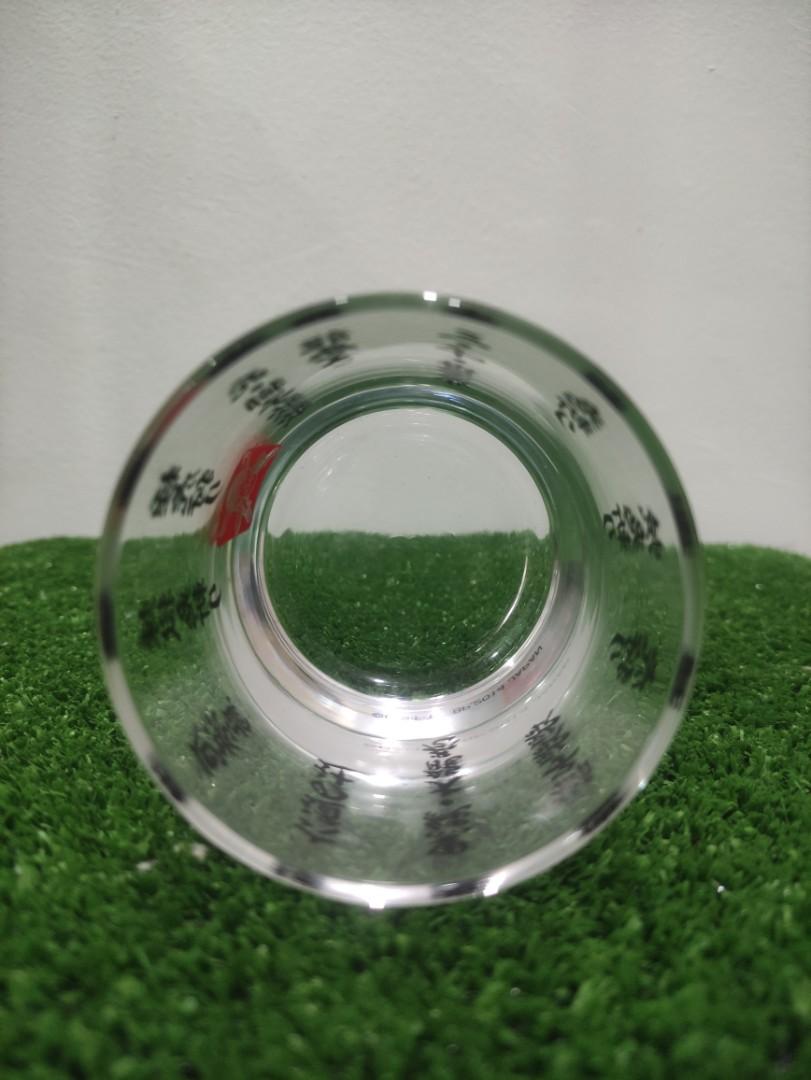 One piece zoro cawan / cup glass (gold sticker), Hobbies & Toys ...