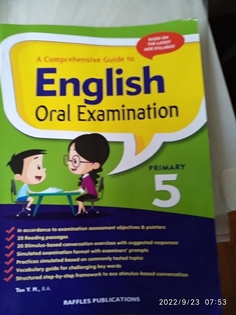 P5 English oral, Hobbies & Toys, Books & Magazines, Assessment Books on ...