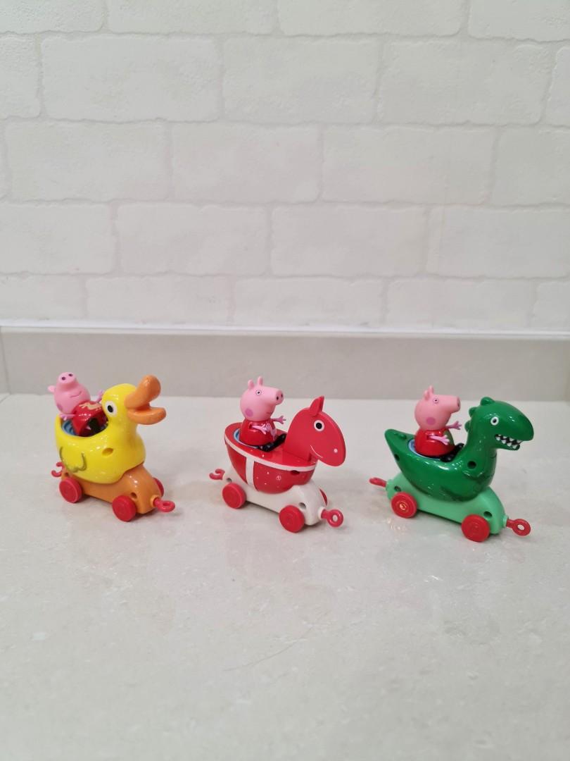 Peppa Pig Duck Horse Dino Ride with Figurines Set, Hobbies & Toys, Toys ...