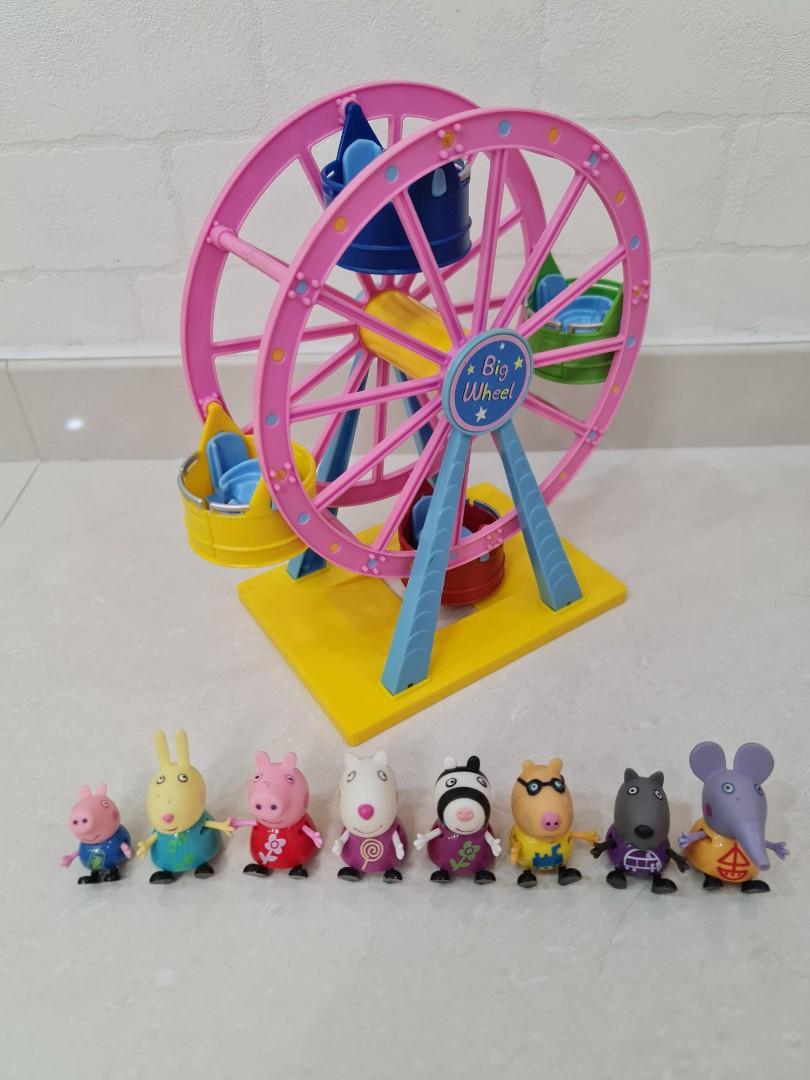 Peppa Pig Ferris Wheel & Friend Figurines, Hobbies & Toys, Toys & Games ...