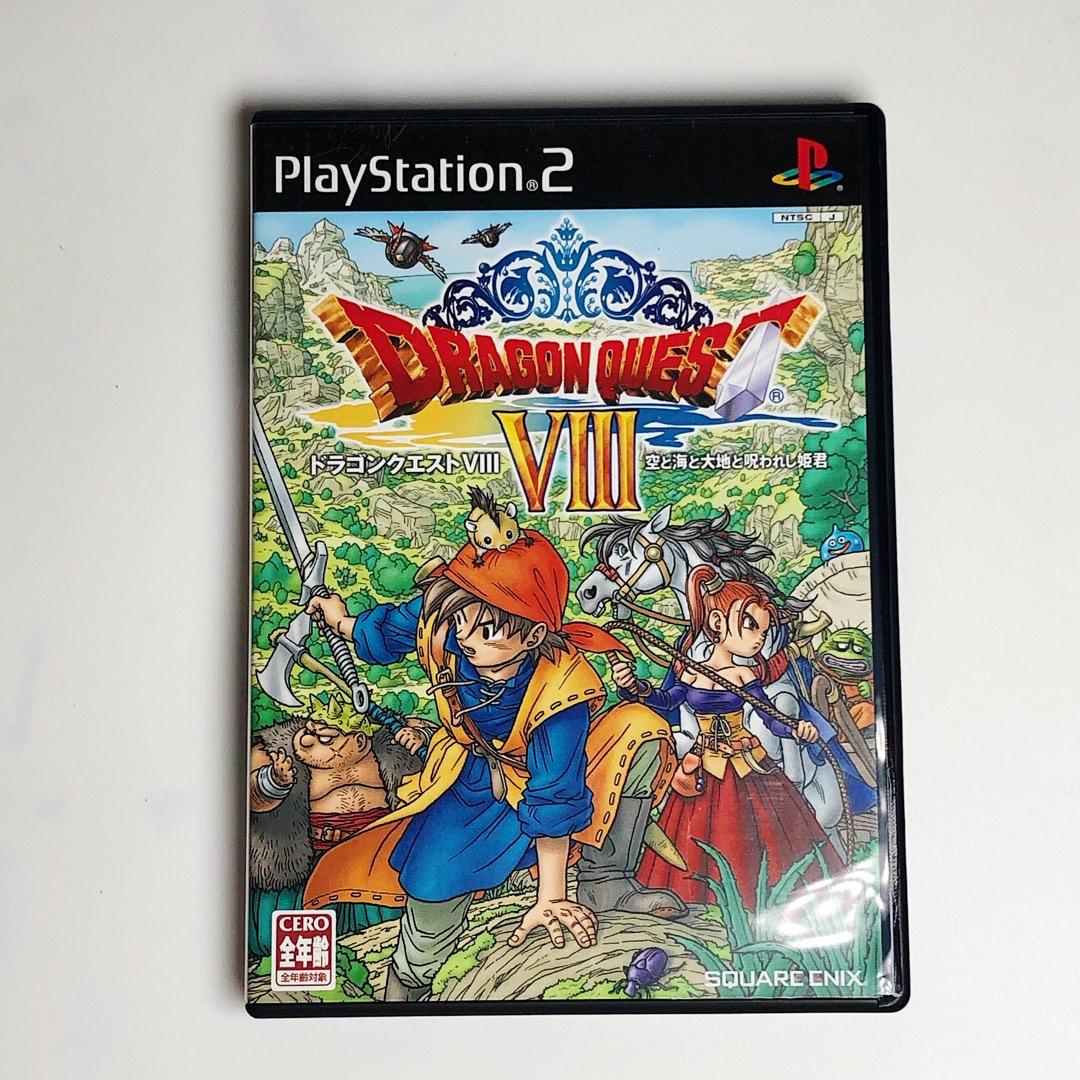 Playstation Square Enix PS2 Dragon Quest VIII (jp ver), Video Gaming ...