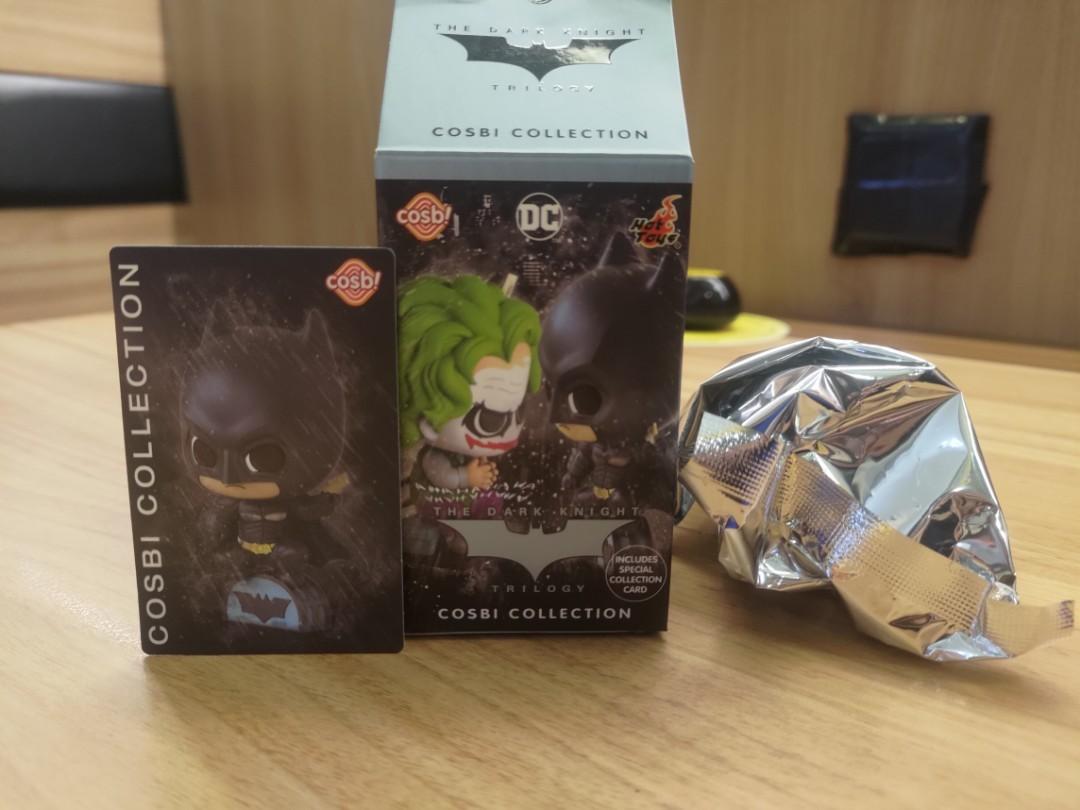 POP Mart - The Dark Knight Trilogy Cosbi Hot Toys - Two Face & Batman ...