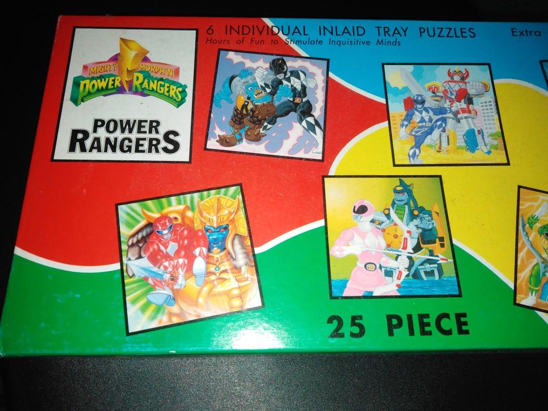 Power Rangers Puzzle The Nine Products, Hobbies & Toys, Collectibles ...