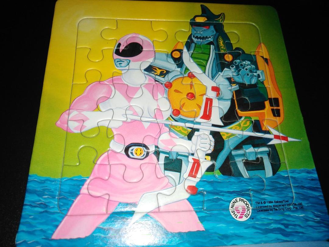 Power Rangers Puzzle The Nine Products, Hobbies & Toys, Collectibles ...