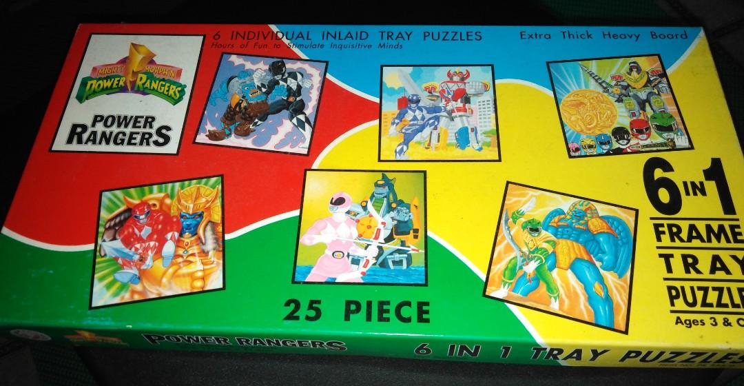 Power Rangers Puzzle The Nine Products, Hobbies & Toys, Collectibles ...