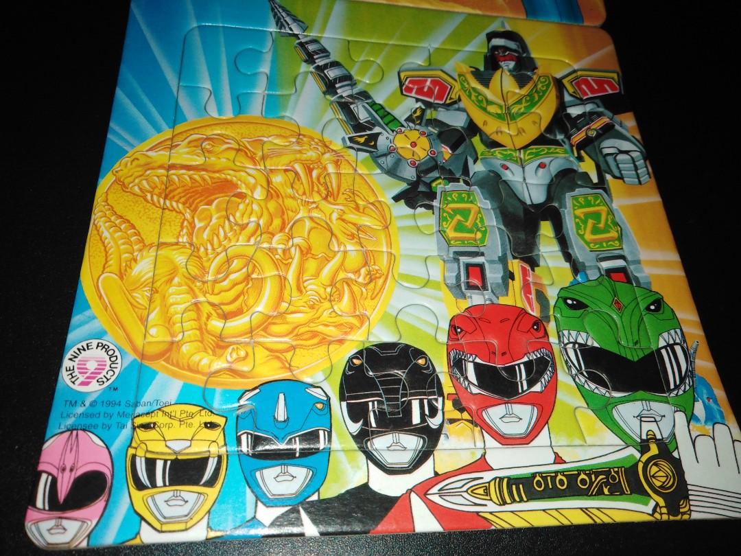 Power Rangers Puzzle The Nine Products, Hobbies & Toys, Collectibles ...