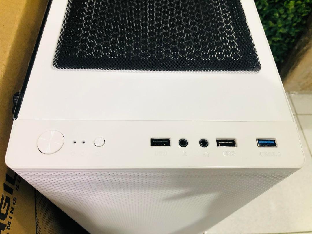 Powerlogic B02 Frieden Tempered Glass Gaming Series PC Case White ...