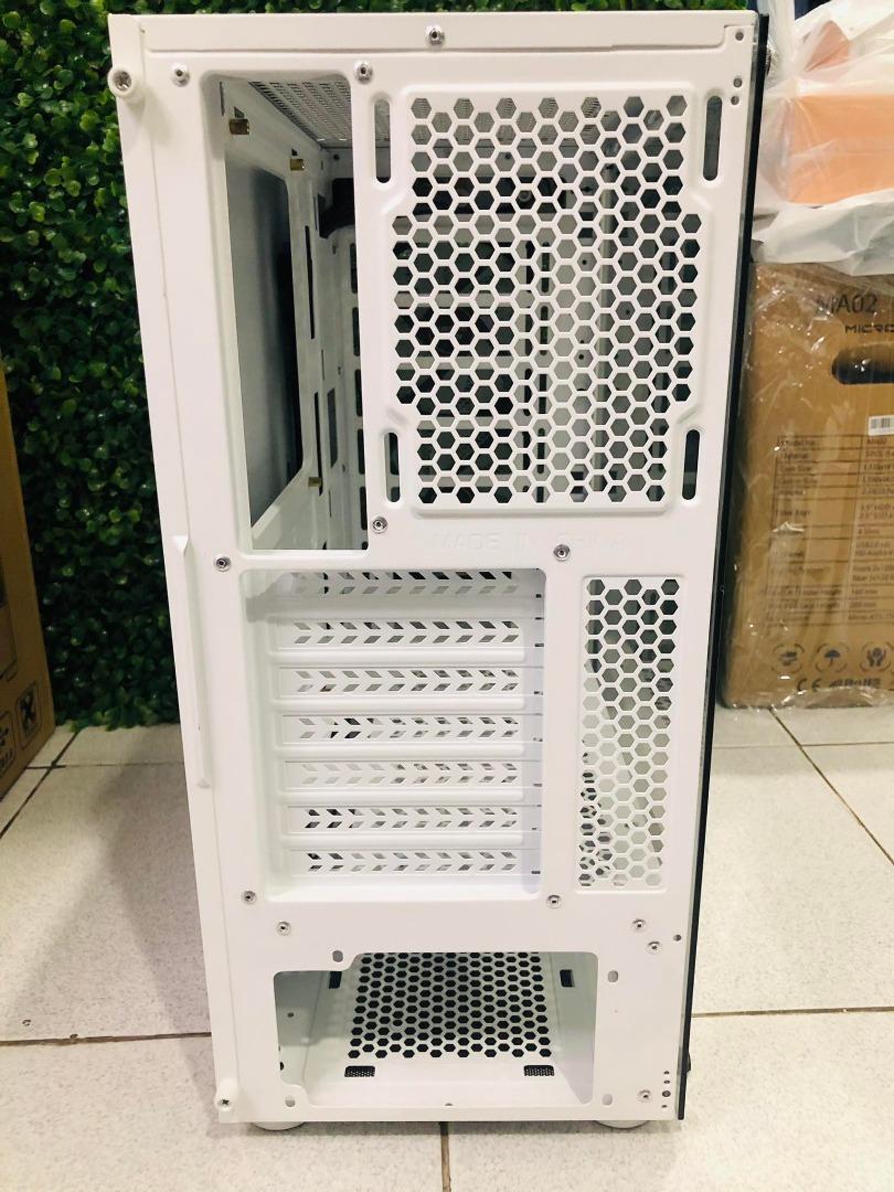 Powerlogic B02 Frieden Tempered Glass Gaming Series PC Case White ...