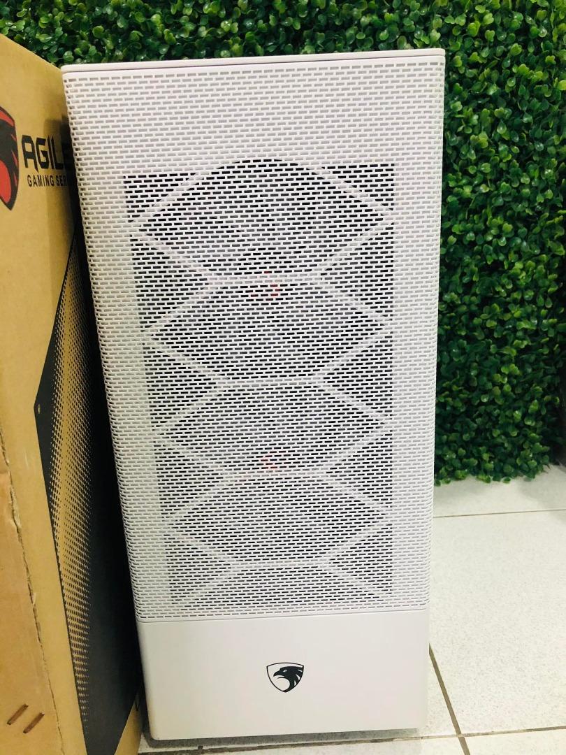 Powerlogic B02 Frieden Tempered Glass Gaming Series PC Case White ...