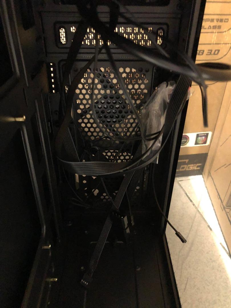 Powerlogic Raven Agile M-ATX Tempered Glass Gaming RGB PC Case, Video ...