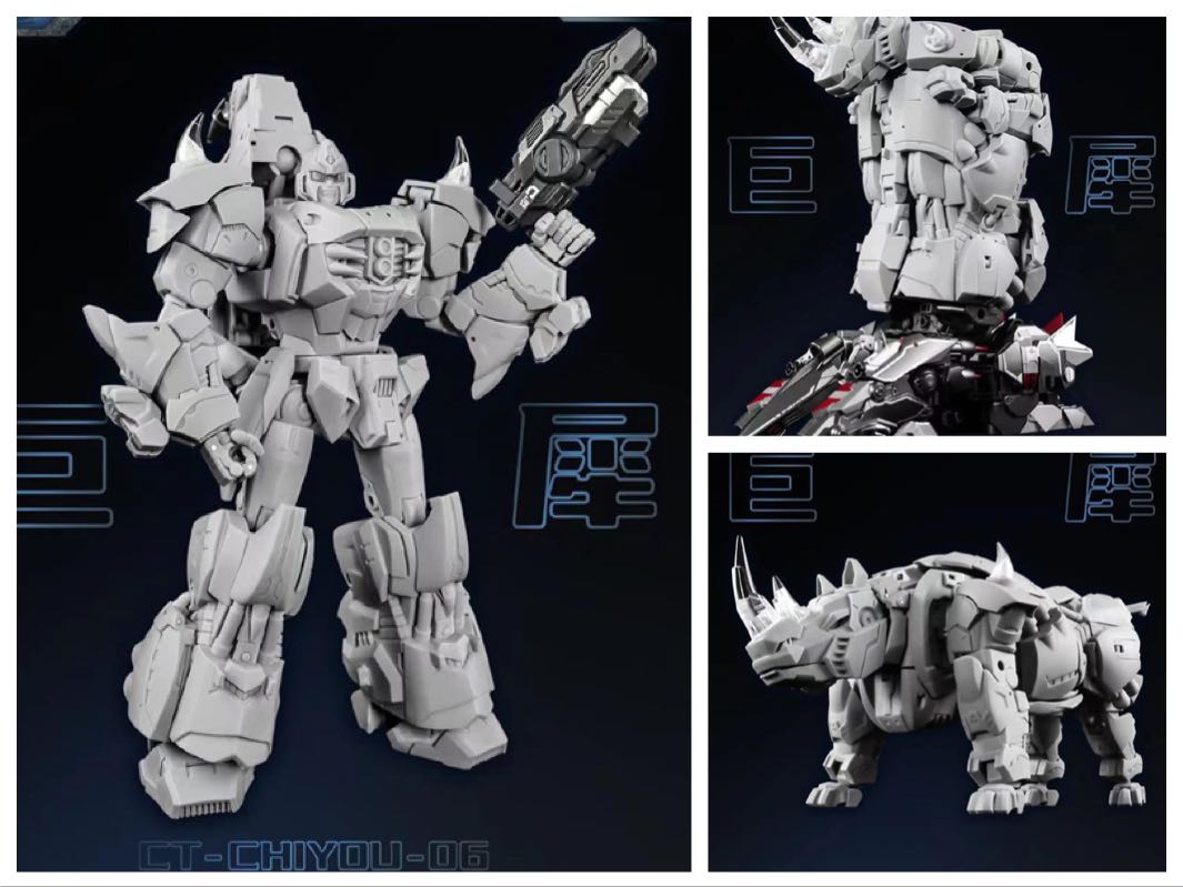 [Preorder] Transformers Cang Toys CT - CT-06 Hugerhino (aka Headstrong ...