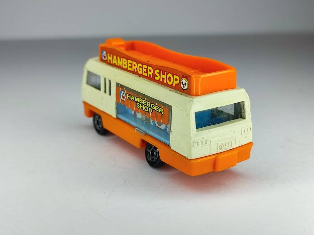preowned vintage tomica No. 62 Isuzu Journey Q hamberger diecast ...