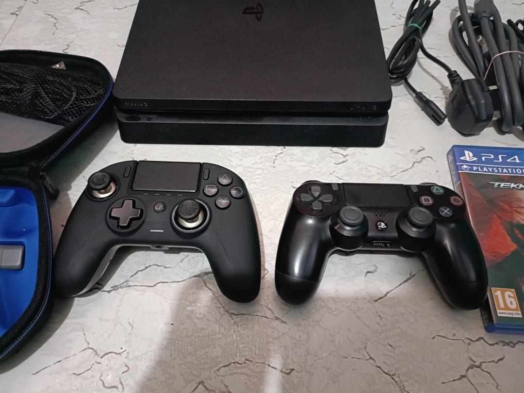 Ps4 slim 500GB with nacon pro controller and games, Video Gaming, Video ...