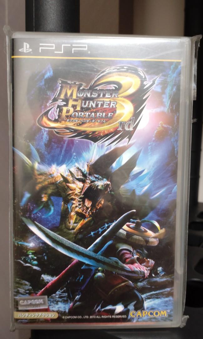 PSP MHP3 Monster Hunter Portable 3rd 魔物獵人 怪物獵人 3, 電子遊戲, 電子遊戲, PlayStation - Carousell
