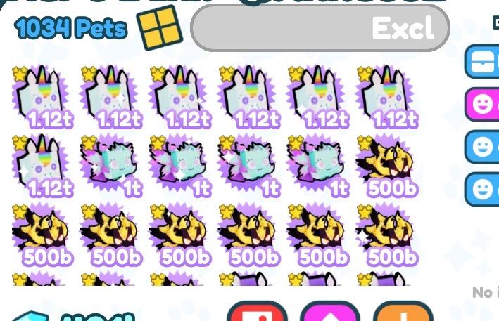 PSX Pet Simulator X Exclusive Pets ($5 for 6 pets)., Video Gaming ...