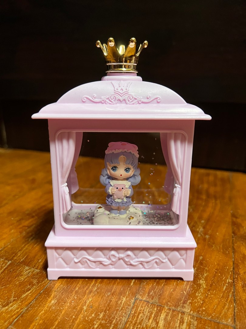 Purple glitter music box, Hobbies & Toys, Toys & Games on Carousell