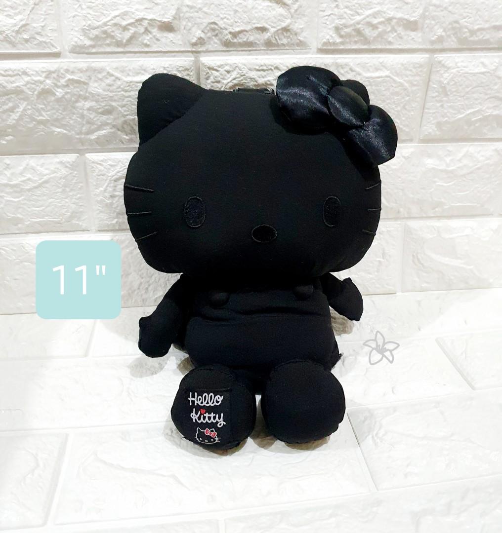 Rare 2-Way Black Hello Kitty Bag Plush, Hobbies & Toys, Toys & Games on ...