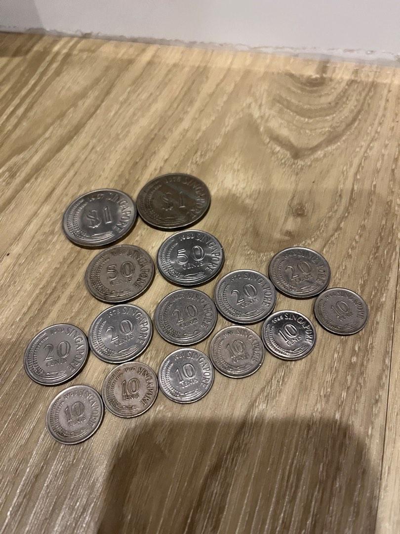Rare! Singapore First Series Coins, Hobbies & Toys, Memorabilia ...