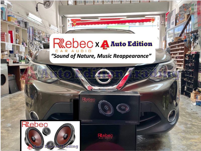 Rebec Audio on Nissan Qashqai - Car Speaker packages from $390 see last ...