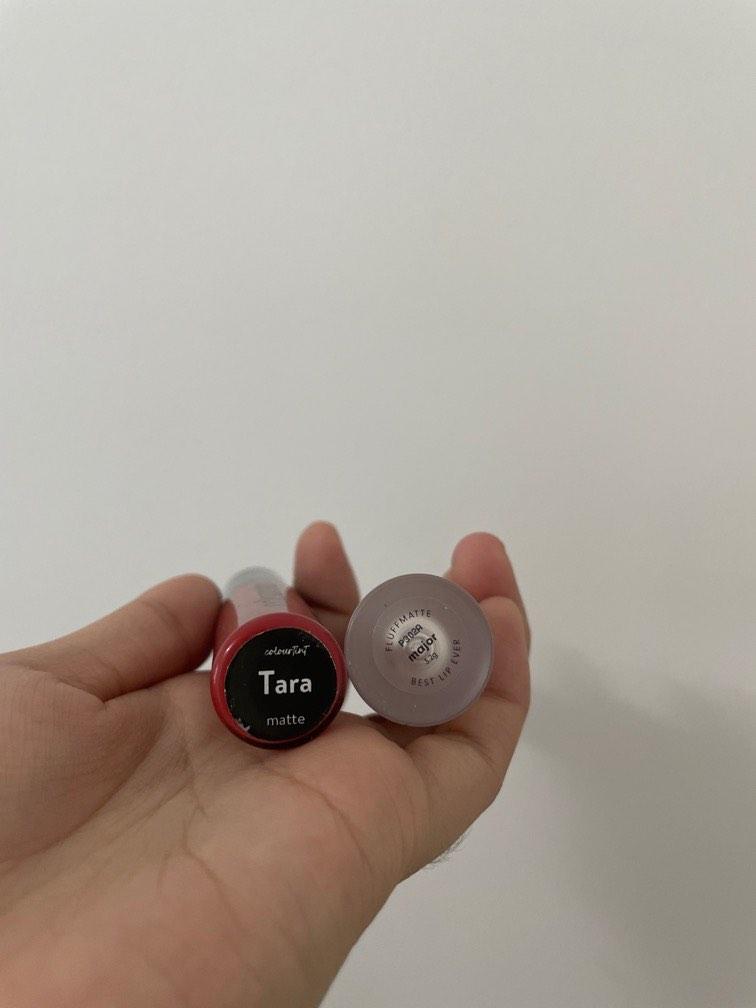 Red liptsick bundle (Sunnies Face Major & Colourette Tart), Beauty ...