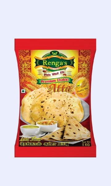RENGA'S Chakki Atta Flour 5KG, Health & Nutrition, Health Supplements ...