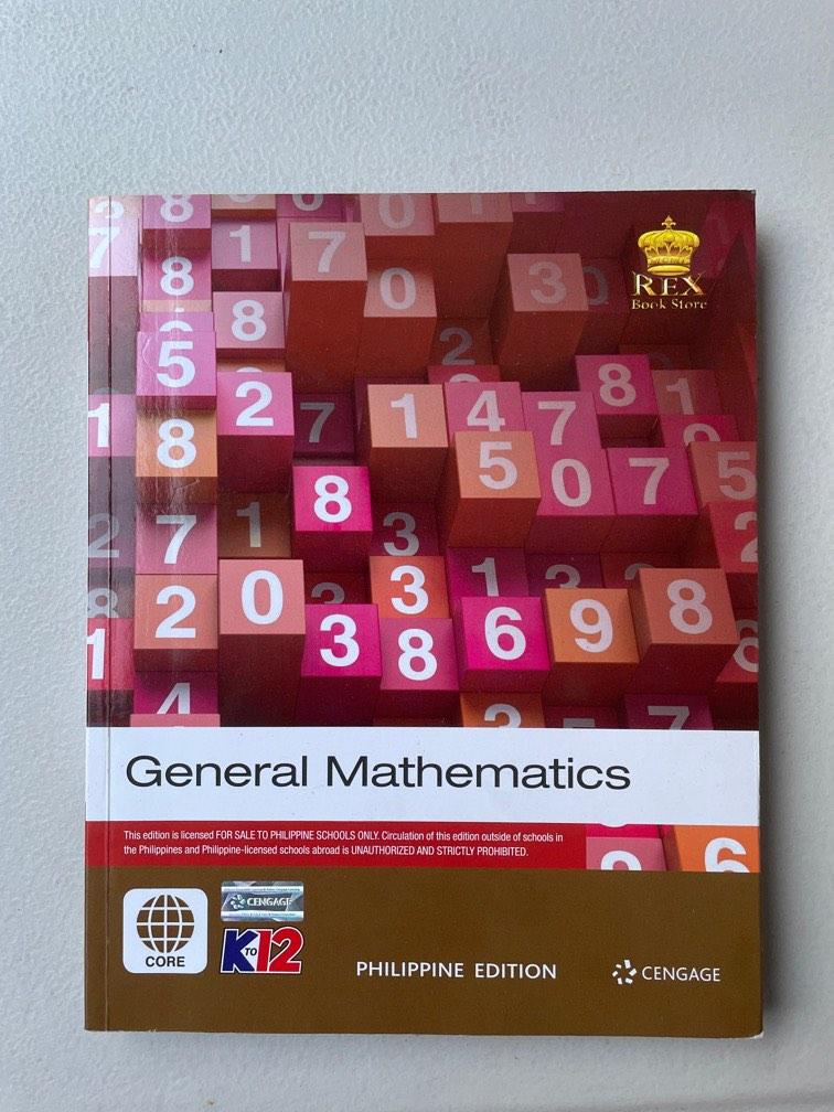 REX General Mathematics (SHS Books), Hobbies & Toys, Books & Magazines ...