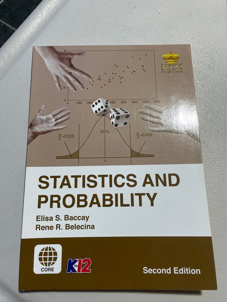 REX Statistics and Probability (2019) SHS Book, Hobbies & Toys, Books ...