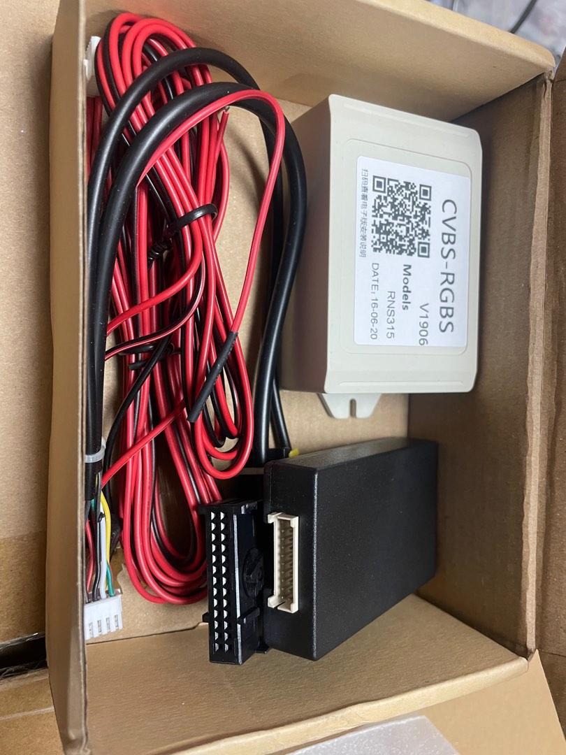 RGB BOX Adapter Aftermarket Rear View Camera CVBS / AV to RGB Converter ...