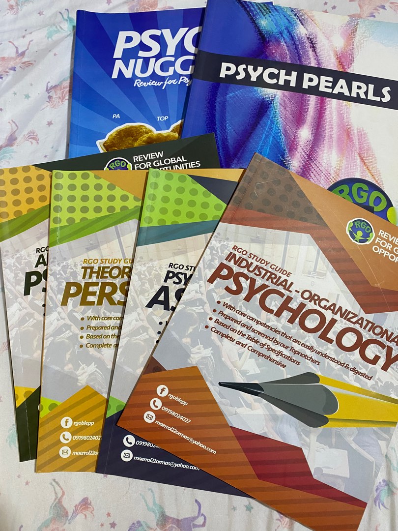 RGO PSYCHOMETRICIAN REVIEWER, Hobbies & Toys, Books & Magazines ...