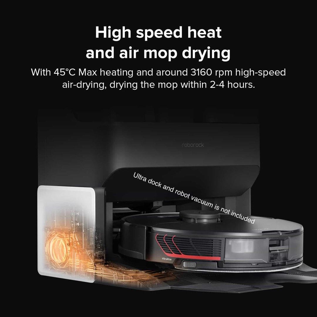 Roborock Drying Module - Add On To Roborock S7 MaxV Ultra Dock - One Year Warranty, TV & Home ...