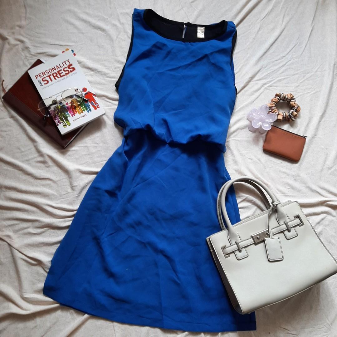 Royal Blue Office Dress, Women's Fashion, Dresses & Sets, Dresses on ...