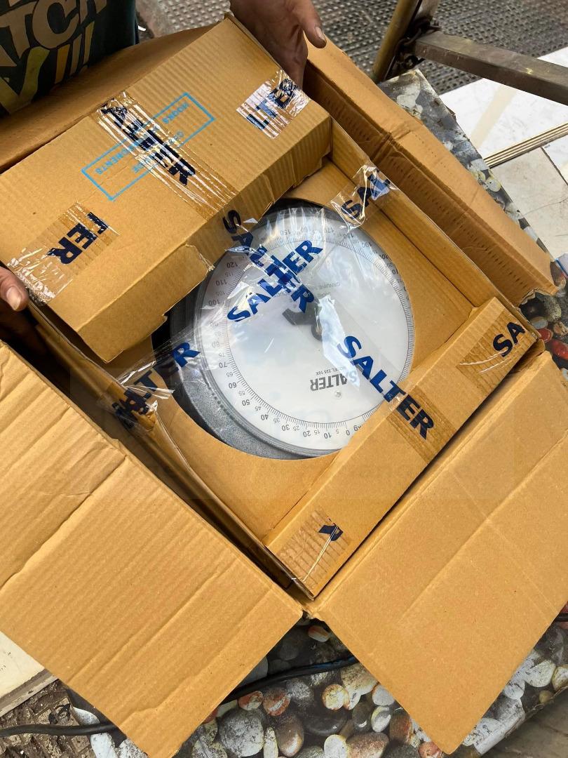 Salter Hanging Weighing Scale 300kg, Health & Nutrition, Health ...