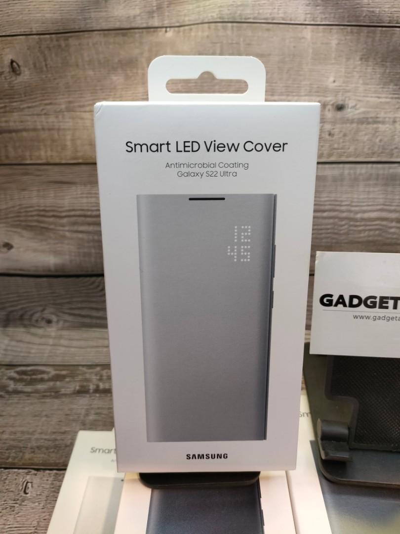 Samsung S22 Ultra Smart LED View Cover With Antimicrobial Coating (100% ...