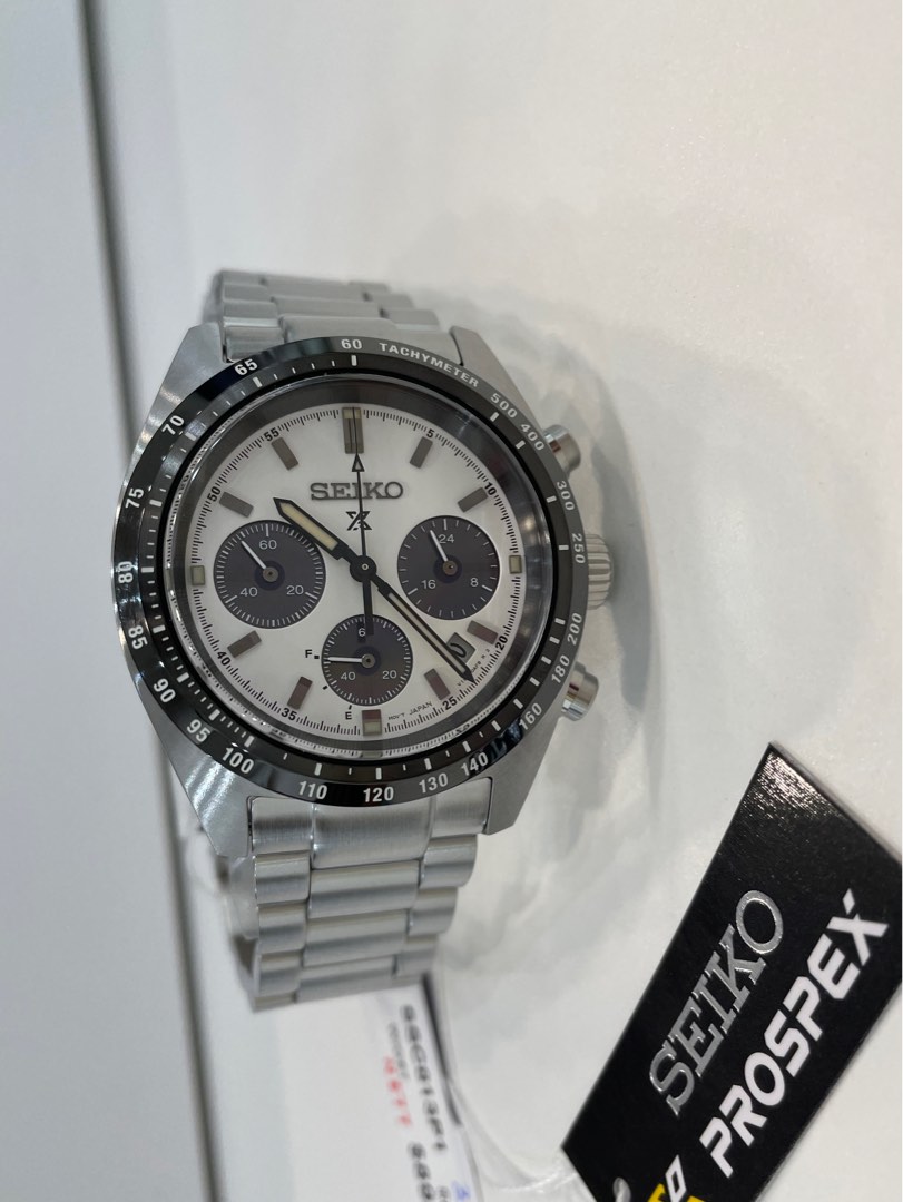 Seiko Prospex White Panda SSC813P1 S$892.40, Luxury, Watches on Carousell