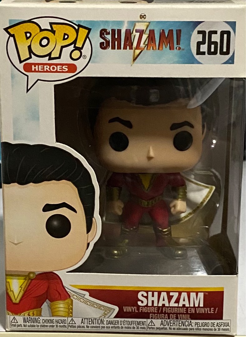Shazam Funko Pop, Hobbies & Toys, Toys & Games on Carousell