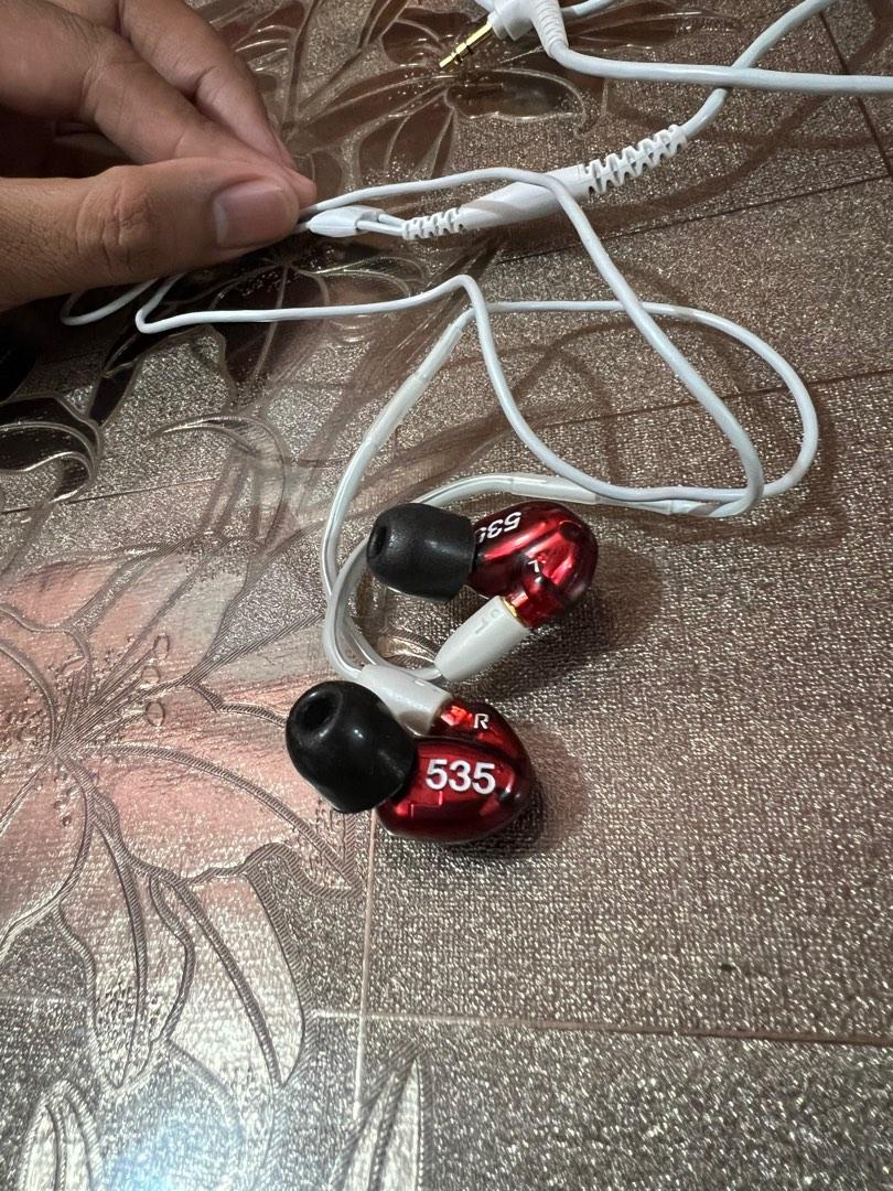 Shure SE535(limited edition red) IEM, Audio, Earphones on Carousell